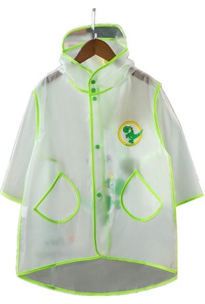 Puni Karikatür Anaokulu Erkek ve Kız Çocuk Açık Panço Öğrenciler Çocuklar Yağmurluklar (Yurt Dışından)