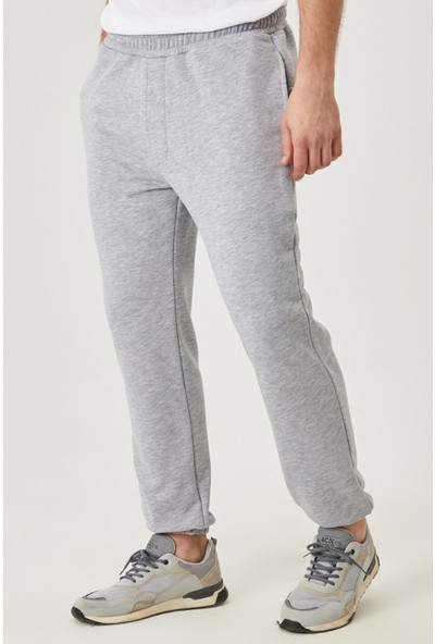 Ac&Co / Altınyıldız Classics Erkek Gri Melanj Standart Fit Beli Ve Paçası Lastikli Günlük Rahat Spor Eşofman Altı Ac&Co / Altınyıldız Classics Erkek Gri Melanj Standart Fit Beli Ve Paçası Lastikli Günlük Rahat Spor Eşofman Altı