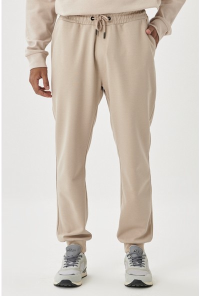 AC&Co / Altınyıldız Classics Standart Fit Beli ve Paçası Lastikli Rahat Spor Eşofman Altı
