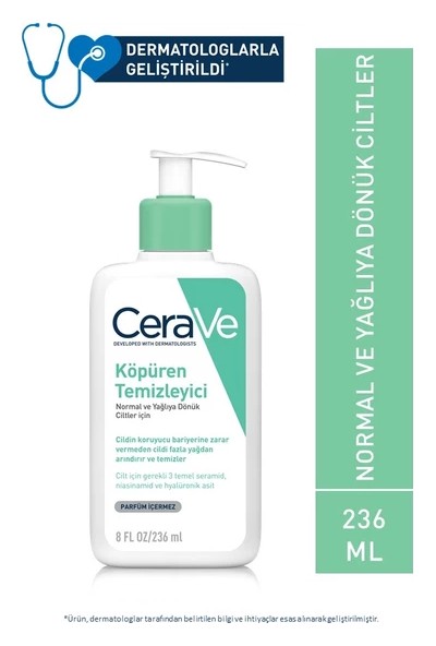 Cerave Köpüren Temizleyici 236 ml