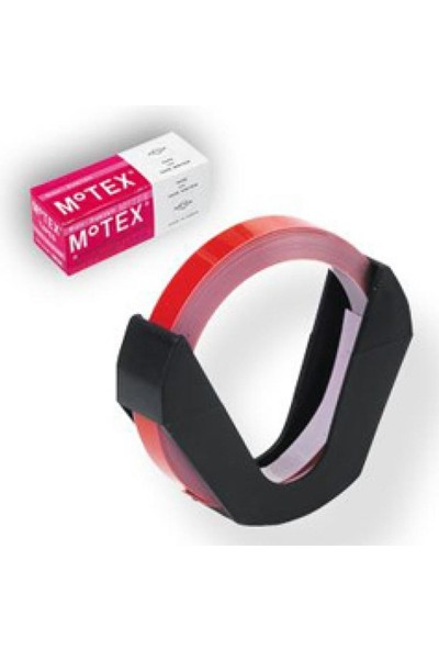 Motex Etiket Makinesi Şeridi 6X2MM 3 Renk FORE5500 Motex Etiket Makinesi Şeridi 6X2MM 3 Renk FORE5500