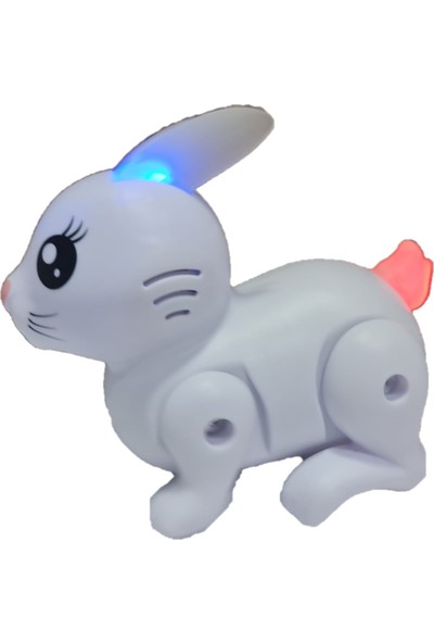 Kahraman Oyuncak Zıplayan Tavşan Arkadaşım Hareketli Kulaklar Beyaz Işıklı ve Müzikli 15 cm Kahraman Oyuncak Zıplayan Tavşan Arkadaşım Hareketli Kulaklar Beyaz Işıklı ve Müzikli 15 cm