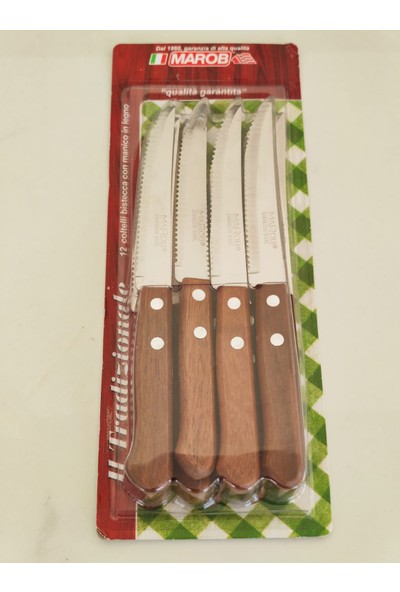 Marob 12'li Biftek Et Kesim Bıçağı 914-12 Marob 12'li Biftek Et Kesim Bıçağı 914-12