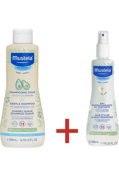 Mustela Gentle Shamooo Banyo Seti