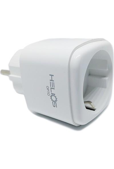 Helios Opto HS-4204 16A Akım Korumalı Akıllı Priz 2.4 Ghz Wifi Smart Life Destekli Helios Opto HS-4204 16A Akım Korumalı Akıllı Priz 2.4 Ghz Wifi Smart Life Destekli