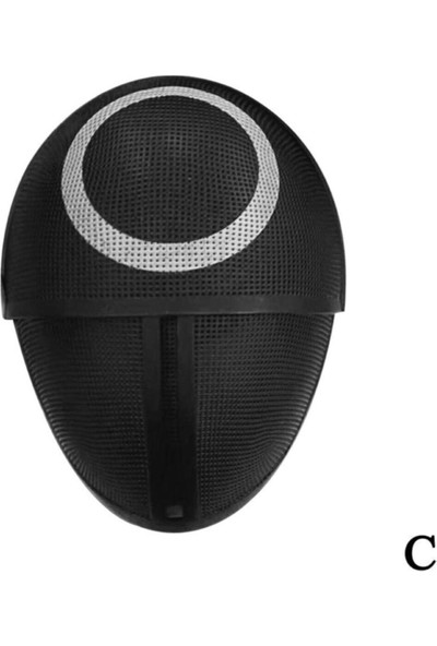 M90 Squid Game Oyuncu Yüz Maskesi Parti Maskesi - Daire ( Işçi ) M90 Squid Game Oyuncu Yüz Maskesi Parti Maskesi - Daire ( Işçi )