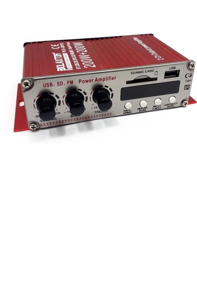 Polaxtor Anfi Mini 12V 400W Bluetooth Fm/usb/sd Polaxtor