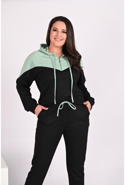 Koza Kapüşonlu Üst Yarısı Garnili Battal Takım 9810 Koza Kapüşonlu Üst Yarısı Garnili Battal Takım 9810