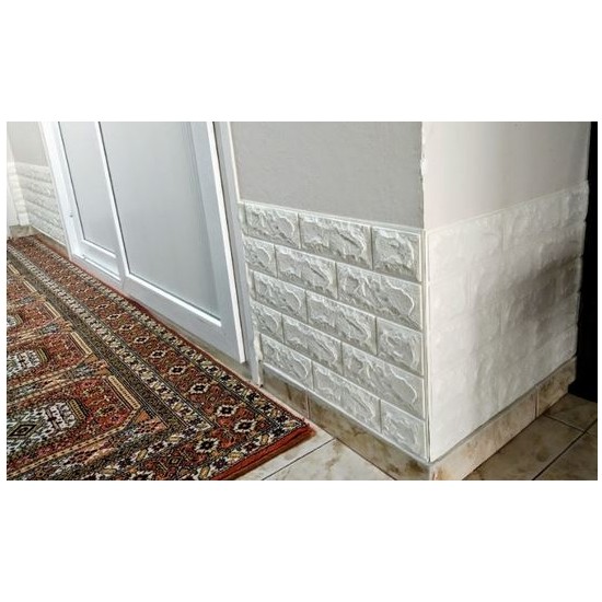 Renkli Duvarlar Beyaz Yeni Tuğla Esnek Duvar Paneli 70X77 Fiyatı Renkli Duvarlar Beyaz Yeni Tuğla Esnek Duvar Paneli 70X77 Fiyatı