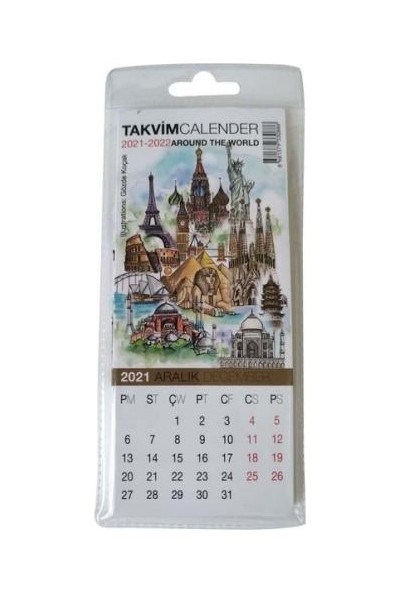 Akademi Çocuk 22-23 Around The World Takvim