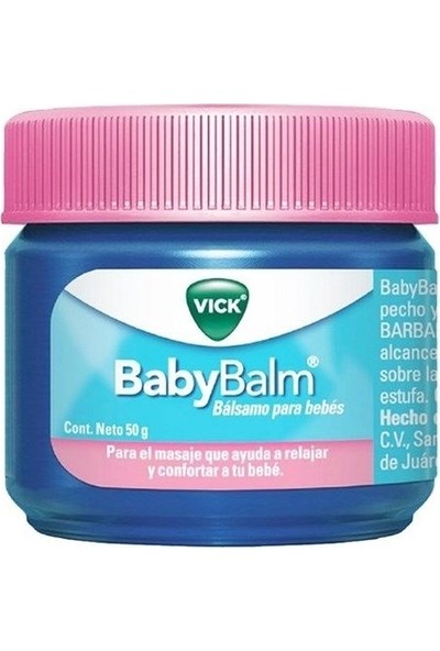 Vicks Baby Balm Nemlendirici Bebek Bakım Kremi 50 gr