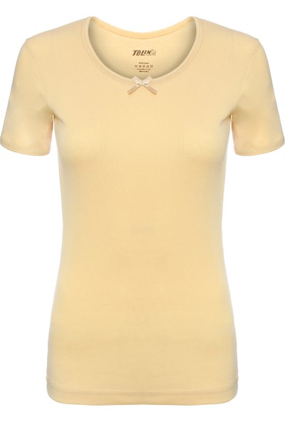 Tolin Pamuk Kadın Kısa Kollu Fanila 324 Tolin Pamuk Kadın Kısa Kollu Fanila 324