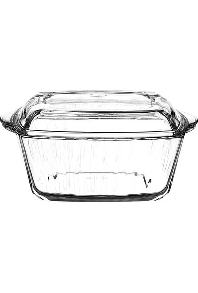 Paşabahçe 59049 Kapaklı Borcam Kare Tencere