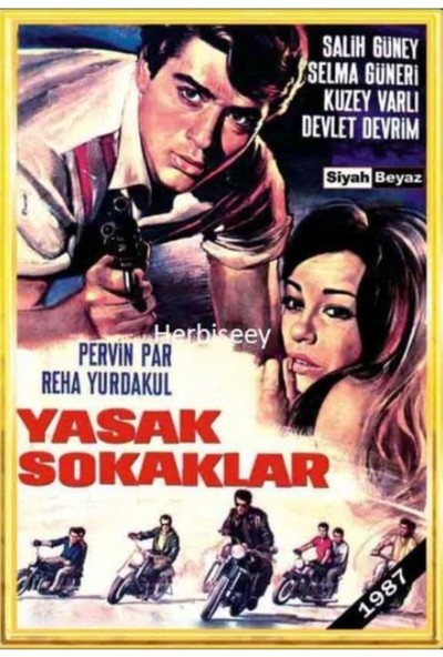 Yasak Sokaklar 1987 ( Siyah Beyaz ) DVD