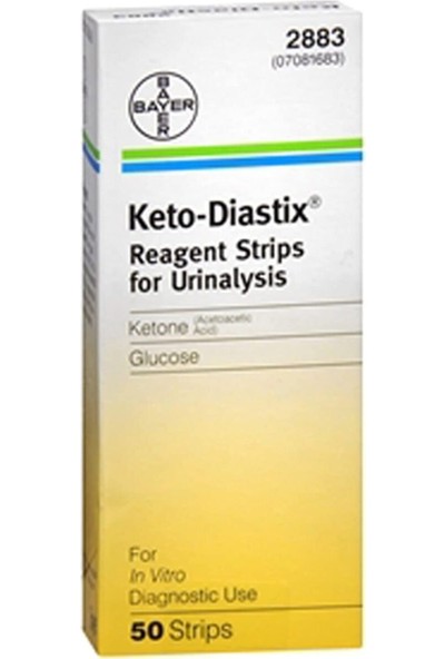 Keto Diastix Idrar Ölçüm Stribi 50 Adet Keto Diastix Keto Diastix Idrar Ölçüm Stribi 50 Adet Keto Diastix