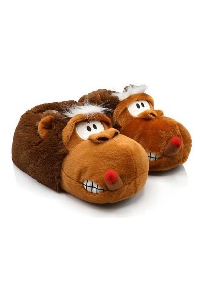 Twıgy Tw Gorılla Erkek Hayvanlı Panduf (41-45) 21K Tw-Gorilla M