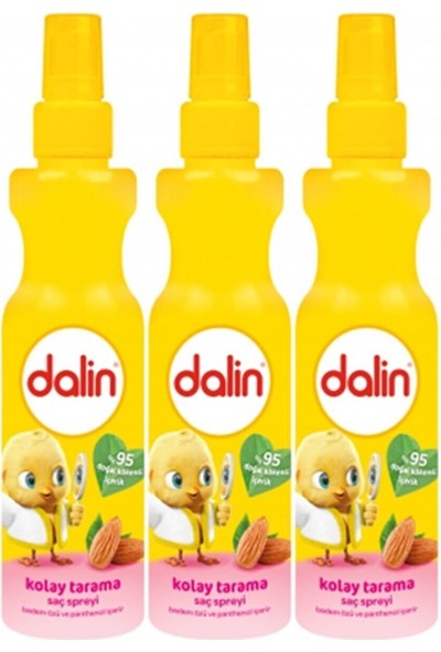 Dalin Kolay Tarama Spreyi 200 ml x 3 Adet Dalin Kolay Tarama Spreyi 200 ml x 3 Adet