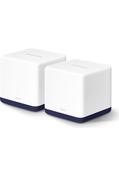 Mercusys Halo H50G 2'lü Paket Çift Bantlı AC1900 Tüm Ev Mesh Wi-Fi Sistemi Mercusys Halo H50G 2'lü Paket Çift Bantlı AC1900 Tüm Ev Mesh Wi-Fi Sistemi