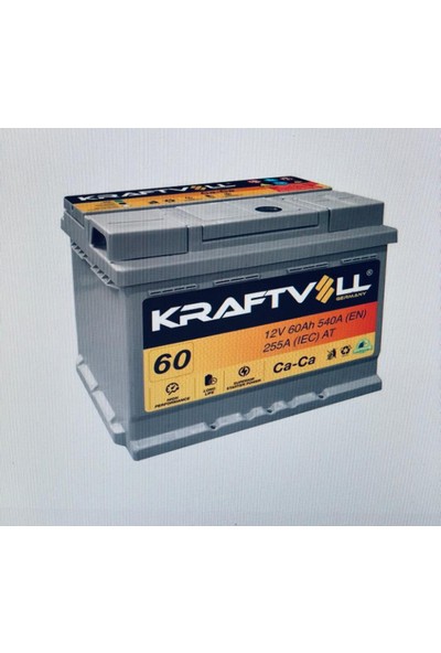 Kraftvoll 12V 60 Ah L2 Akü Kraftvoll 12V 60 Ah L2 Akü