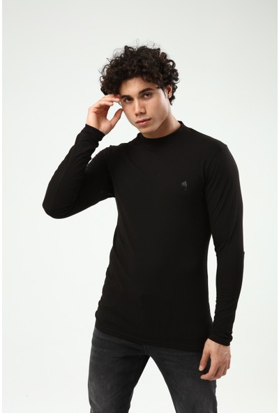 Ymz Moda Yarım Balıkçı Yaka Sweetshırt Ymz Moda Yarım Balıkçı Yaka Sweetshırt