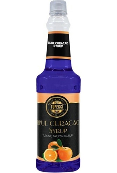 By Tüfekçi Turunç ( Blue Curacao ) Şurup 750 ml By Tüfekçi Turunç ( Blue Curacao ) Şurup 750 ml