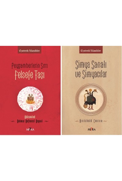 Ezoterik Klasikler 2 Kitap Set / Peygamberlerin Sırrı Felsefe Taşı - Simya Sanatı ve Simyacılar Ezoterik Klasikler 2 Kitap Set / Peygamberlerin Sırrı Felsefe Taşı - Simya Sanatı ve Simyacılar