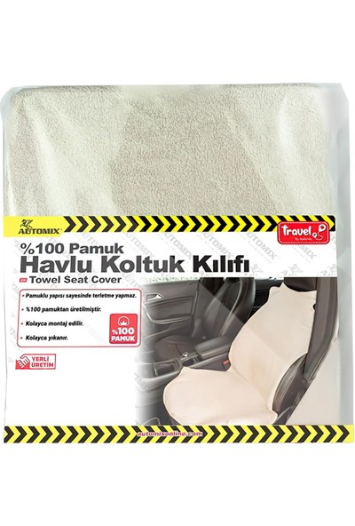 Automix Oto Koltuk Kılıfı Pamuklu Havlu