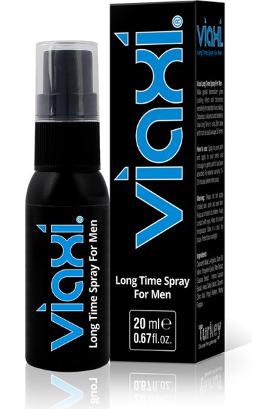 Viaxi Long Time Spray For Men 20 Ml