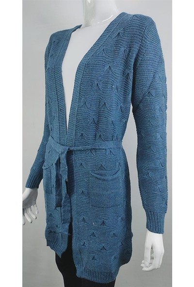 Novalux 3037 Novalüx Bayan Desenli Hırka