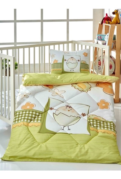 Komfort Home Dijital Baskılı Thermal Kumaş Bebek Yorgan Seti / B6