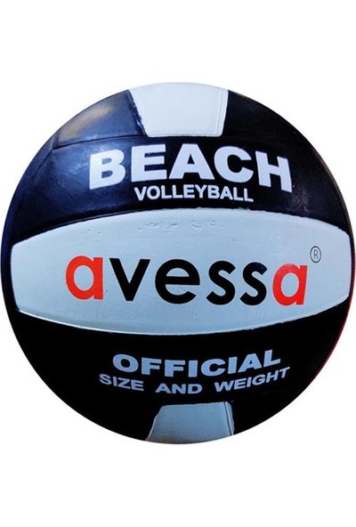 Avessa Kauçuk Plaj Voleybol Topu Siyah B3006R Avessa Kauçuk Plaj Voleybol Topu Siyah B3006R