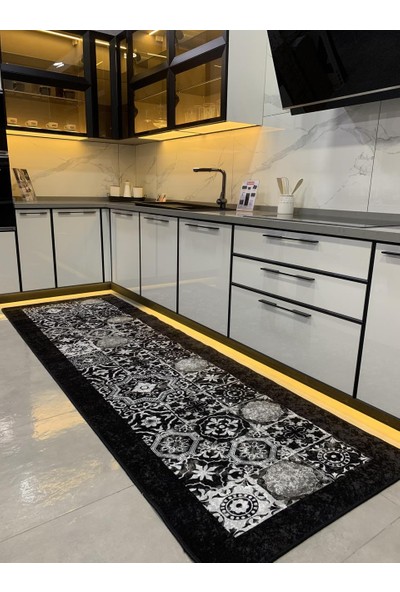 Brillant Zümre Saçaksız Lateks Taban Leke Tutmaz Halı