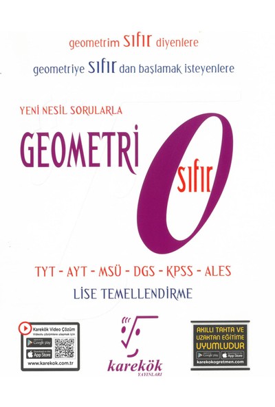 Karekök Yayıncılık Karekök Geometri 0