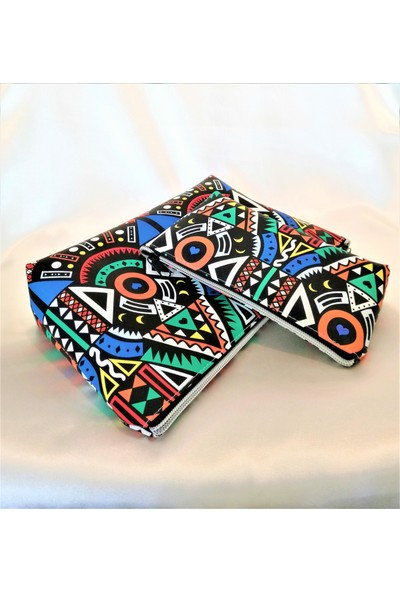 Mandala Makyaj Çantası 2 Li Set