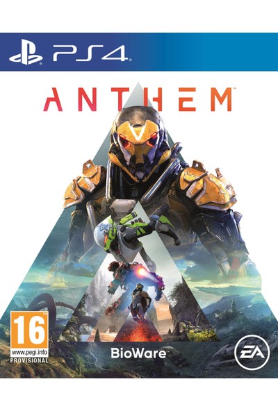 EA Ps4 Anthem EA Ps4 Anthem