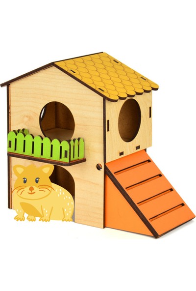 Papağanhane Dubleks Hamster Evi
