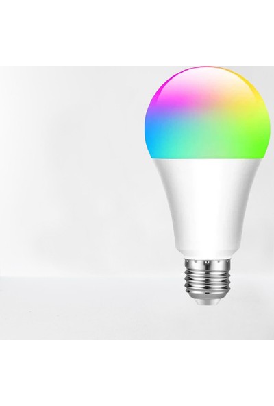 10en Akıllı Smart Wifi Rgb LED Ampul 10 Watt E27 Duy 16M Renk 10en Akıllı Smart Wifi Rgb LED Ampul 10 Watt E27 Duy 16M Renk