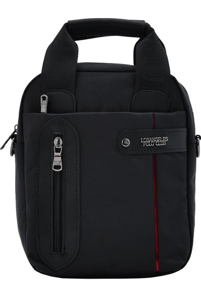 Los Angeles Polo Club Erkek El ve Omuz Çantası Su Geçirmez Kumaş