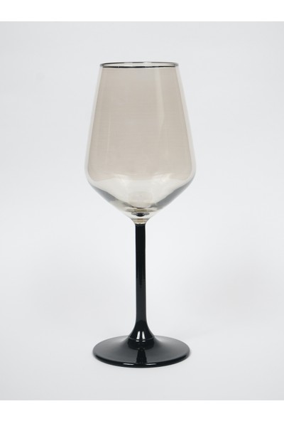 Lelis Glass Luna Siyah Şarap Kadehi 6’lı