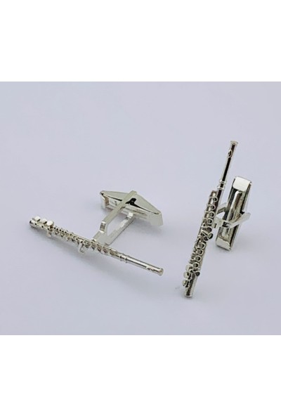 Butik Gümüş Gümüş Yan Flüt Kol Düğmesi (0,5cm x 4cm) (BG-KD-001) Butik Gümüş Gümüş Yan Flüt Kol Düğmesi (0,5cm x 4cm) (BG-KD-001)