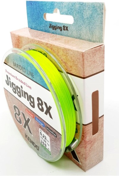 kendo Jigging 8x Flash 300 mt Örgü Ip (Fluo Green) kendo Jigging 8x Flash 300 mt Örgü Ip (Fluo Green)
