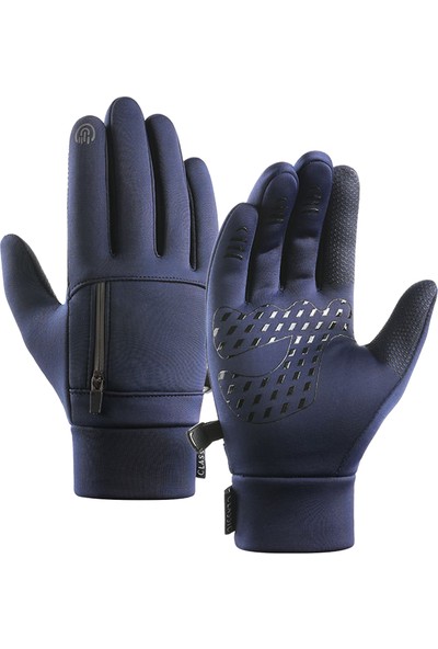 Farfi 1 Çift 3 Renkli Cilt Dostu Su Geçirmez Kış Eldiven (Yurt Dışından)