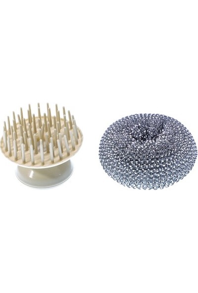 Eydia Tutacaklı Top Bulaşık Teli Yedekli