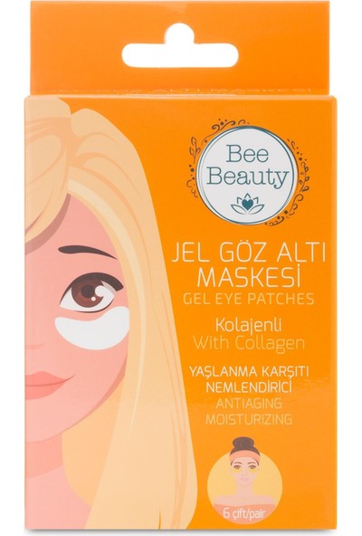Bee Beauty Jel Göz Altı Maskesi Kolajenli Yaşlanma Karşıtı&nemlendirici Bee Beauty Jel Göz Altı Maskesi Kolajenli Yaşlanma Karşıtı&nemlendirici
