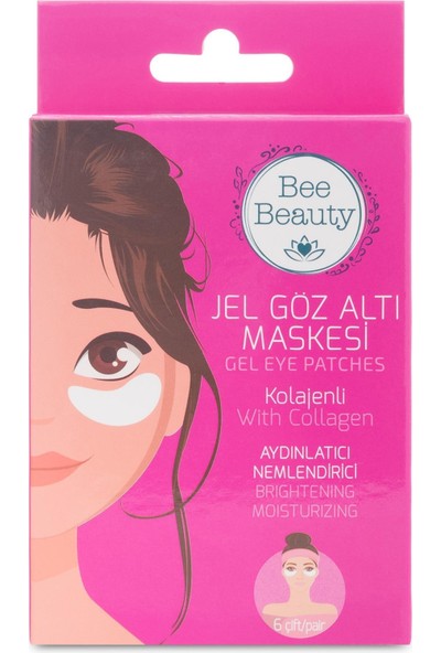 Bee Beauty Jel Göz Altı Maskesi Kolajenli Aydınlatıcı & Nemlendirici Bee Beauty Jel Göz Altı Maskesi Kolajenli Aydınlatıcı & Nemlendirici