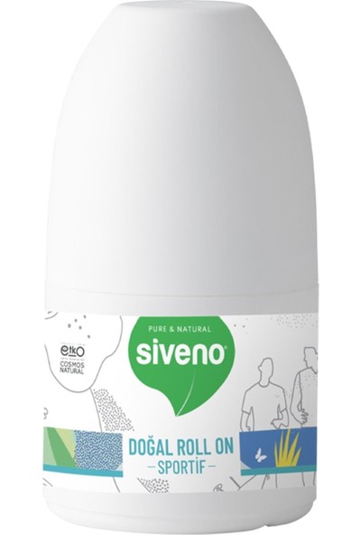 Siveno Doğal Sportive Deodorant Roll-On 50 ml Siveno Doğal Sportive Deodorant Roll-On 50 ml