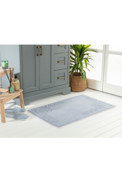 Madame Coco Orlena Ayak Havlusu - Mavi - 50 x 80 cm