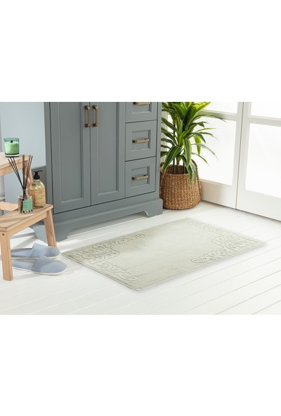 Madame Coco Orlena Ayak Havlusu - Mint Yeşili - 60 x 90 cm