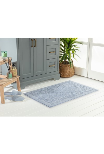 Madame Coco Berthe Ayak Havlusu - Mavi - 50 x 80 cm