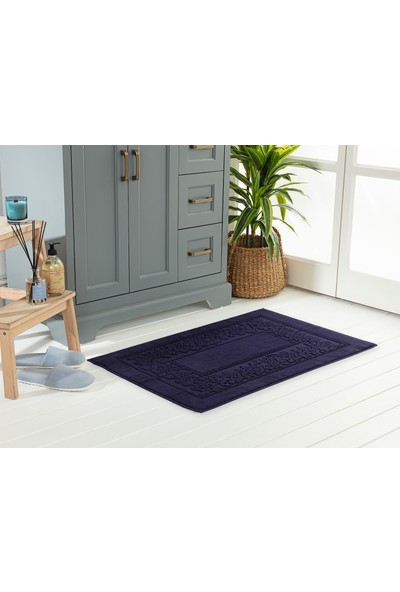 Madame Coco Ranier Ayak Havlusu - Lacivert - 60 x 90 cm Madame Coco Ranier Ayak Havlusu - Lacivert - 60 x 90 cm